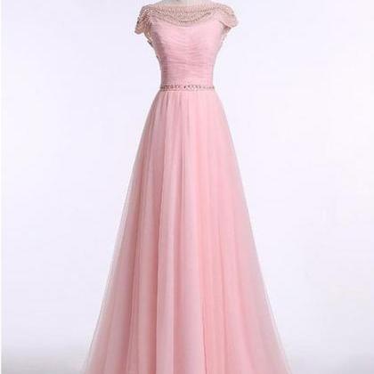 Prom Dress Cap Sleeves Prom Gown on Luulla