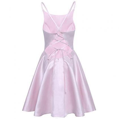 Baby Pink Short Hoco Homecoming Dress Party on Luulla
