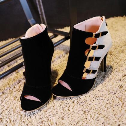 Two Color Women Heels Shoes on Luulla