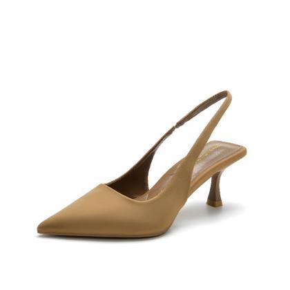 Minimalist Slingback Pumps Women Shoes on Luulla
