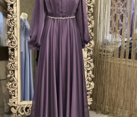 Modest Formal Dresses Long Sleeves Islamic Evening Gowns on Luulla