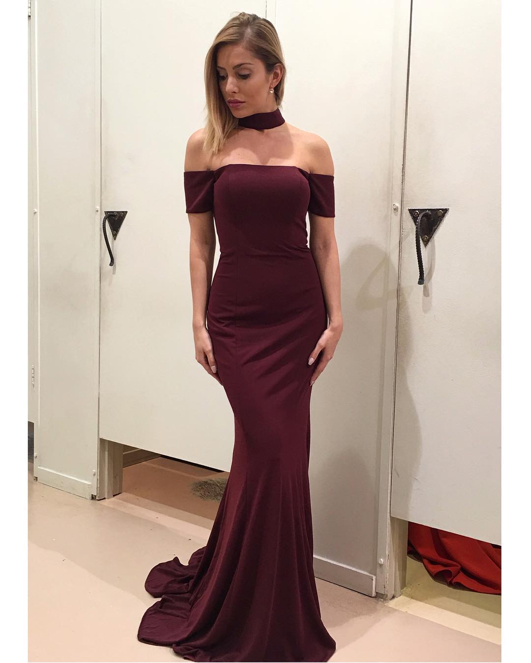 Off The Shoulder Prom Dress on Luulla