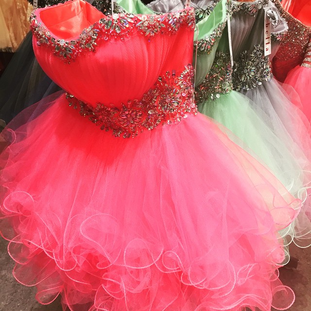 Puffy Ruffled Tutu Graduation Dress on Luulla
