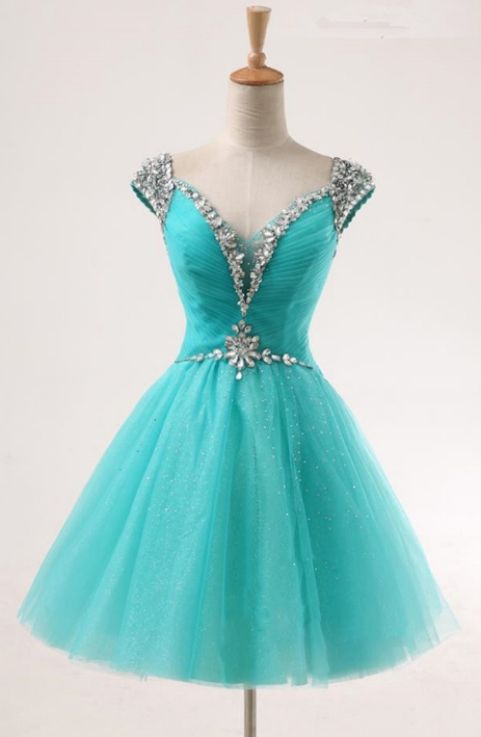 Princess Short Homecoming Dress on Luulla