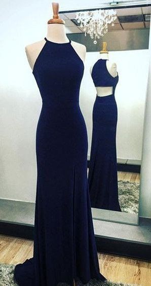 Navy Prom Dress on Luulla