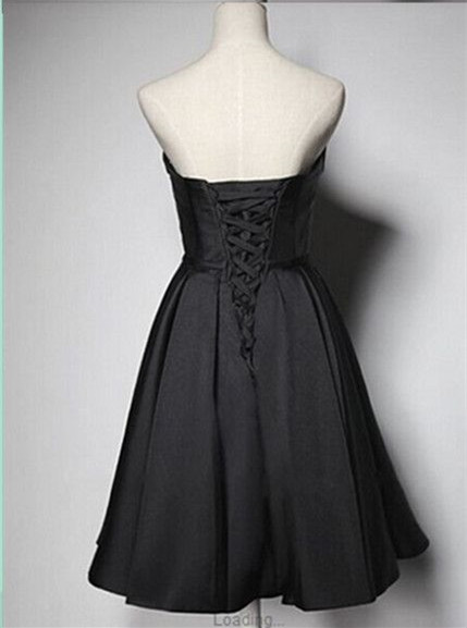 Little Black Dress Sleeveless Short Semi Formal Dress on Luulla