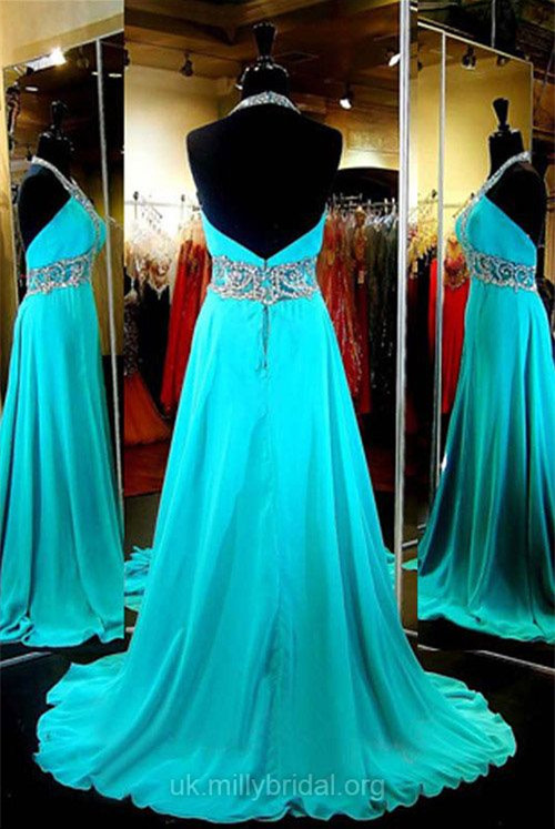 Halter Long Prom Dress on Luulla