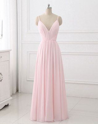 Long Pink Dress on Luulla