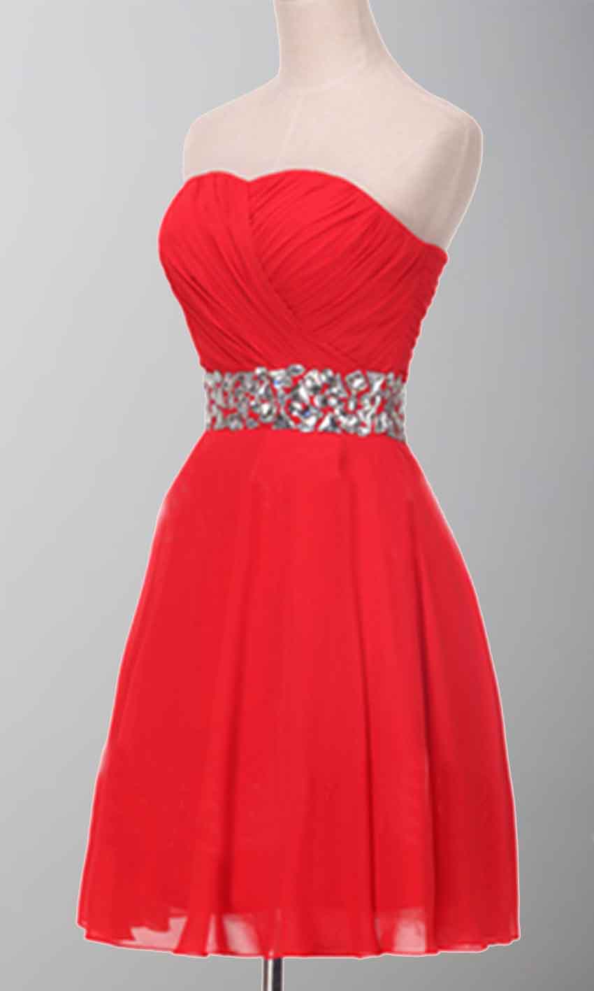 Sweetheart Red Hoco Dress on Luulla