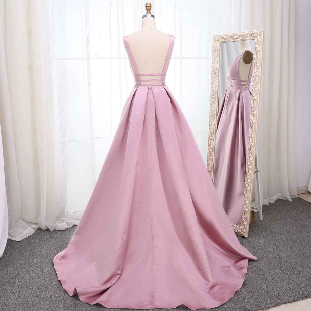 Open Back Long Prom Dress on Luulla