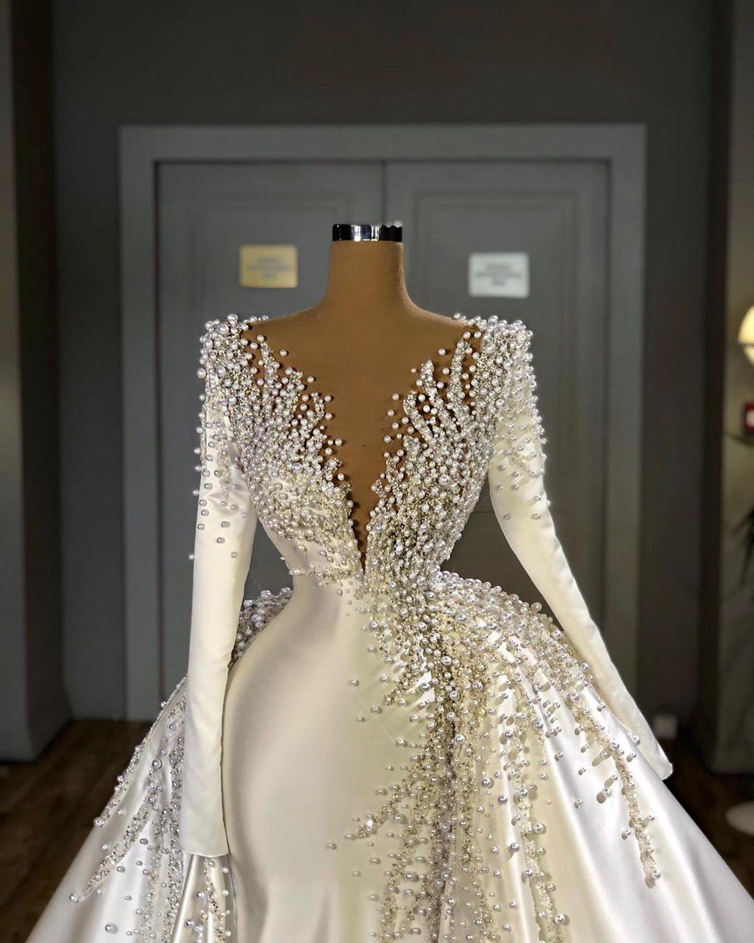 Luxury Long Sleeves Evening Gowns Formal Dresses on Luulla
