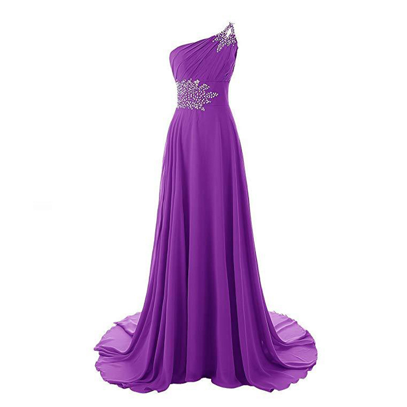 One Shoulder Formal Evening Dresses Women on Luulla
