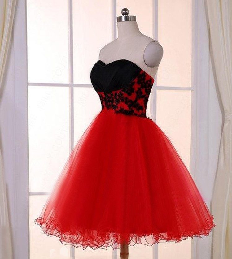 Red Homecoming Dress For Hoco Party on Luulla