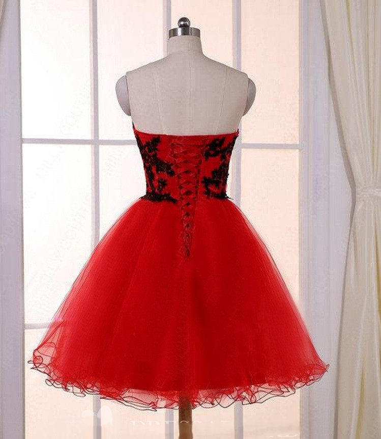 Red Homecoming Dress For Hoco Party on Luulla