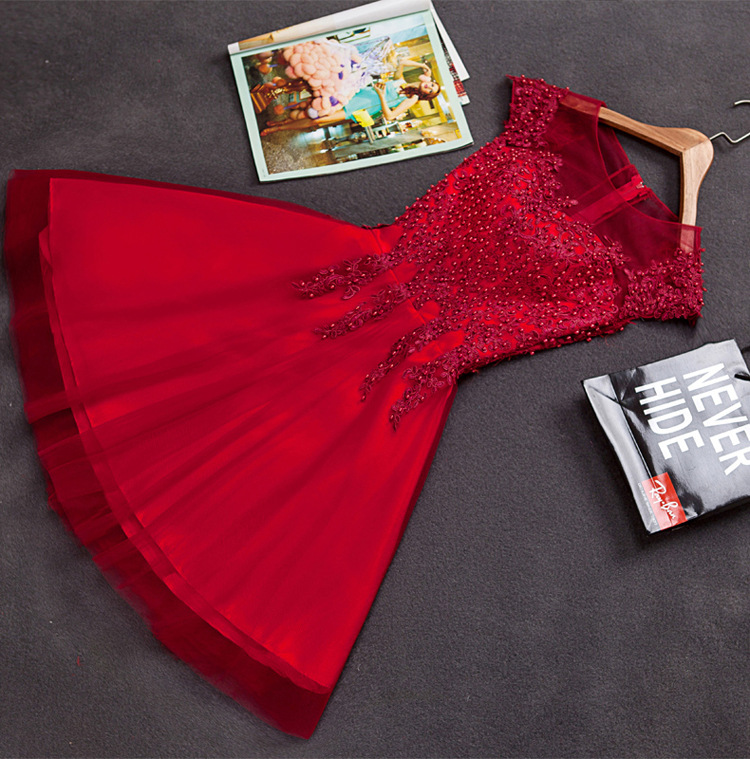 Red Short Homecoming Dresses For Party on Luulla