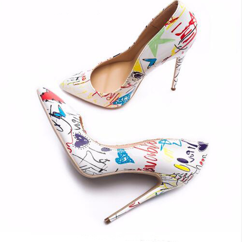 Point Toe Stiletto Court Heels Women Shoes on Luulla