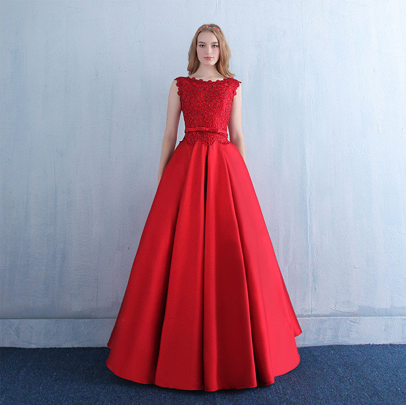 Red Formal Occasion Dresses Long Evening Gowns on Luulla
