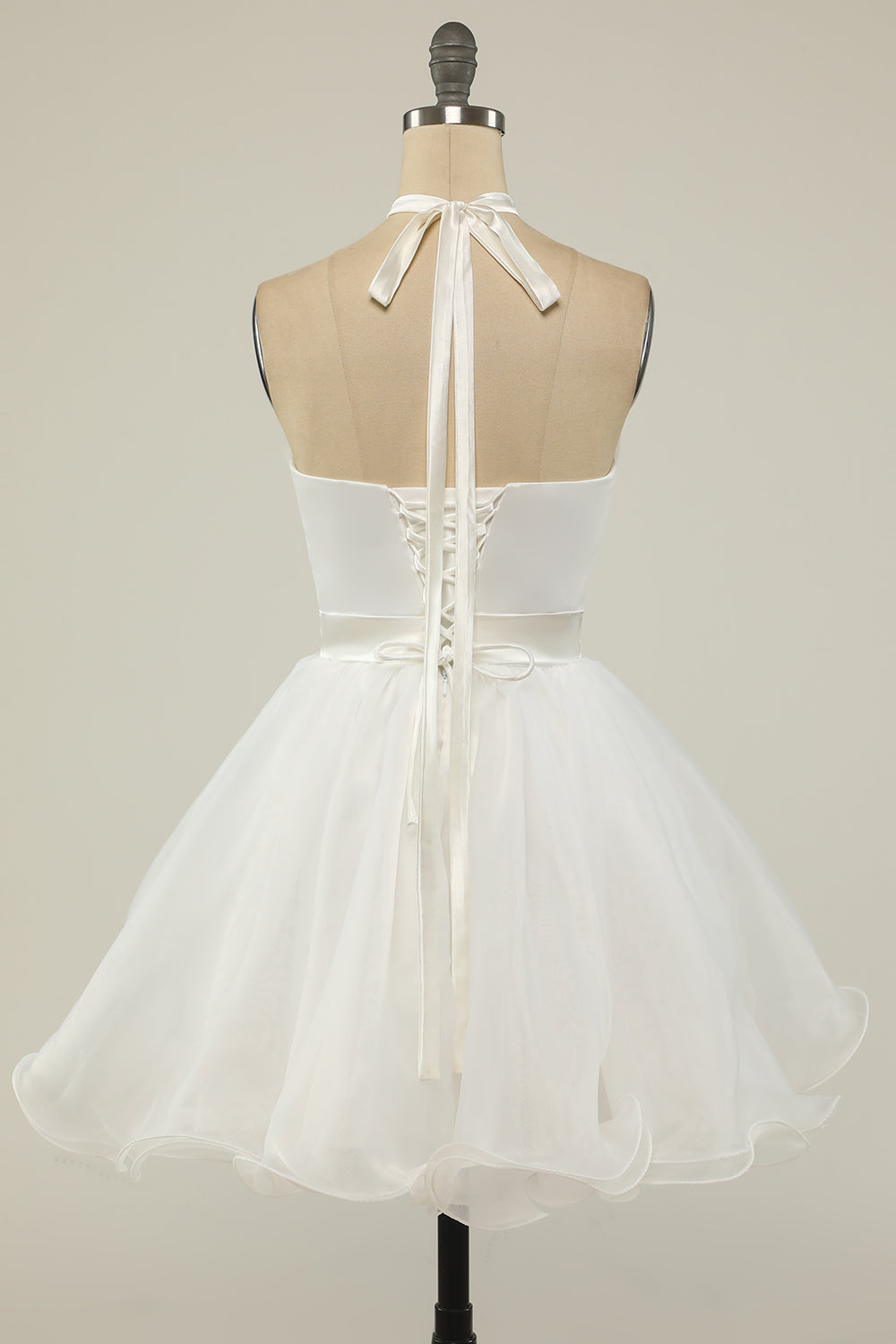 Halter Short Wedding Dress Summer on Luulla