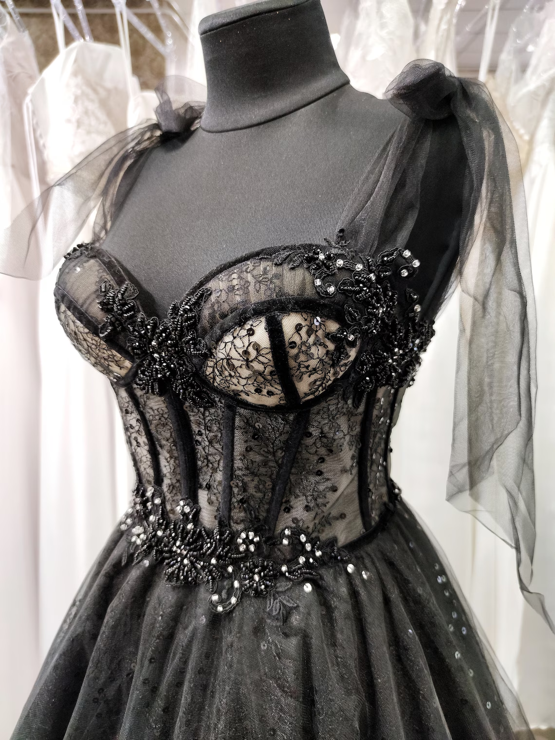 Sweetheart Black Formal Occasion Dress Evening Gown on Luulla