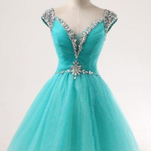 Princess Short Homecoming Dress on Luulla