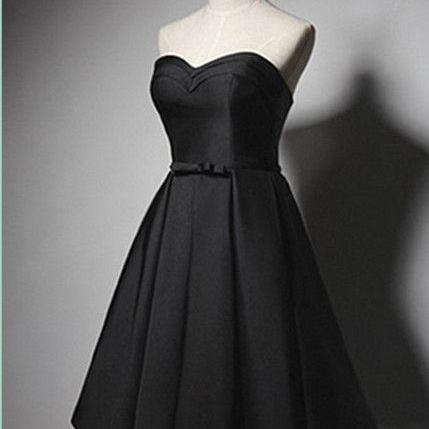 Little Black Dress Sleeveless Short Semi Formal Dress on Luulla