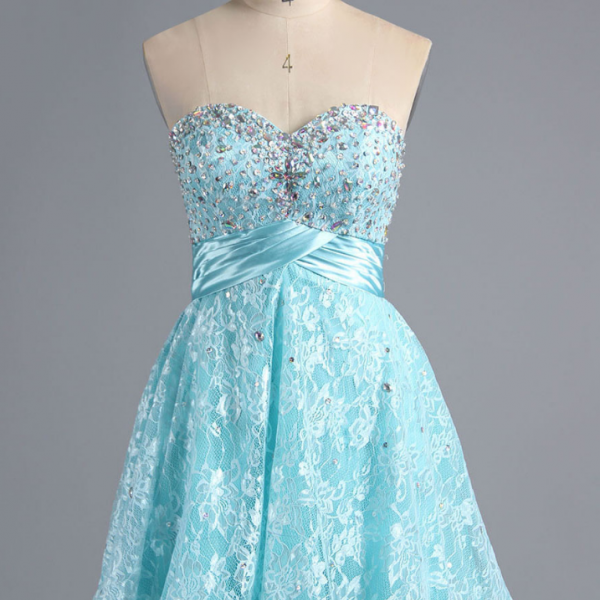 Ice Blue Homecoming Dress on Luulla