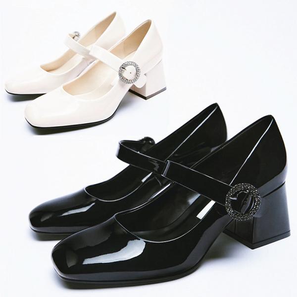 Square Toe Teenage Shoes Women on Luulla