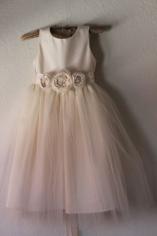 Toddler Tutu Flower Girl Dress on Luulla