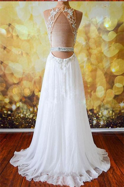 White Prom Dress on Luulla