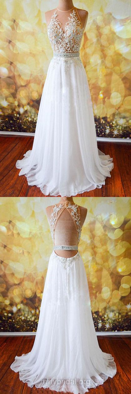 White Prom Dress on Luulla
