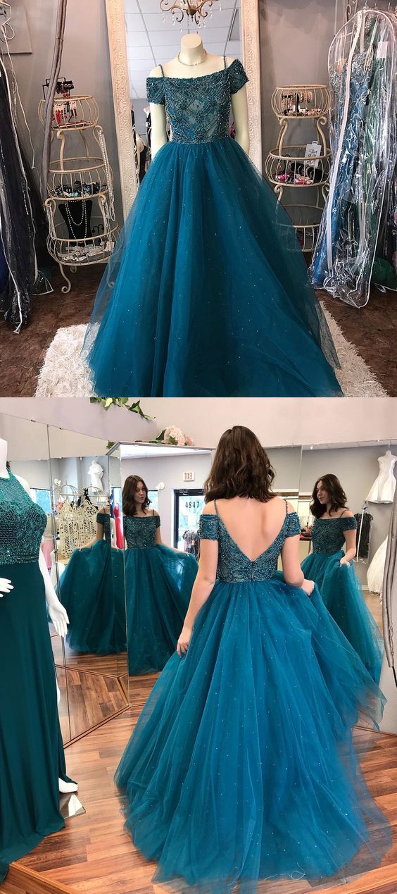 V Back Prom Dress on Luulla