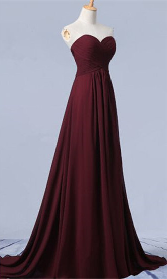 Elegant Evening Dress, Simple Prom Dress, Sleeveless Formal Occasion ...