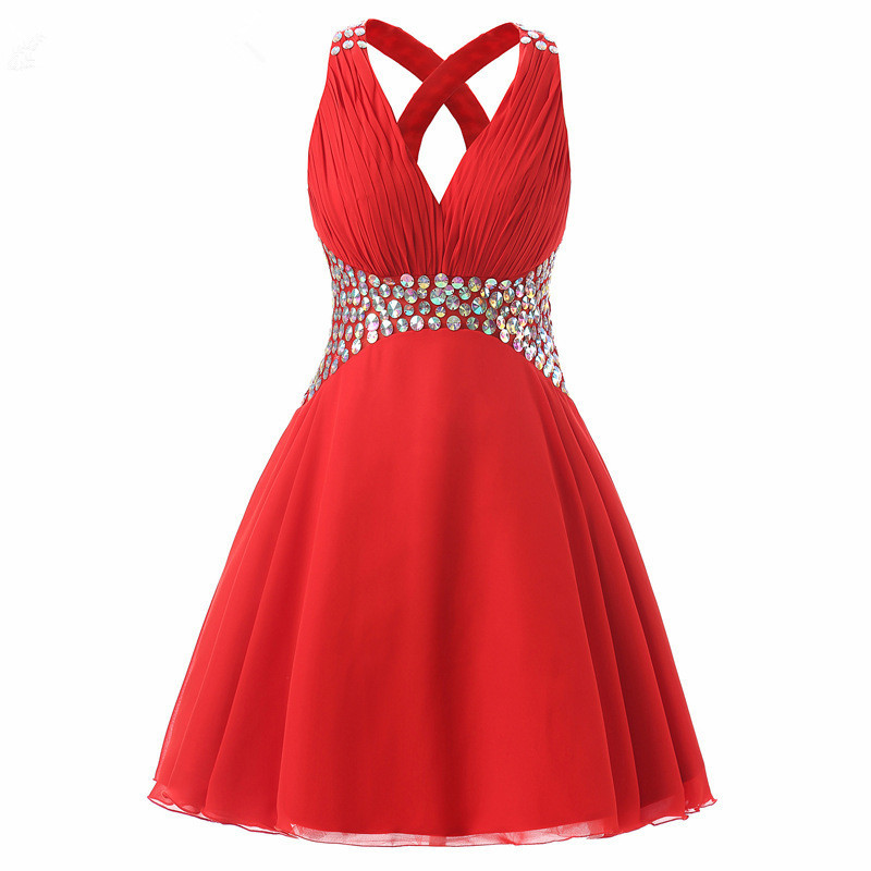 Short Red Birthday Party Dress on Luulla