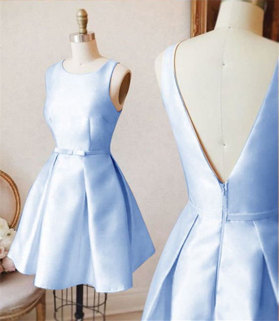 Short Blue Hoco Homecoming Dress on Luulla