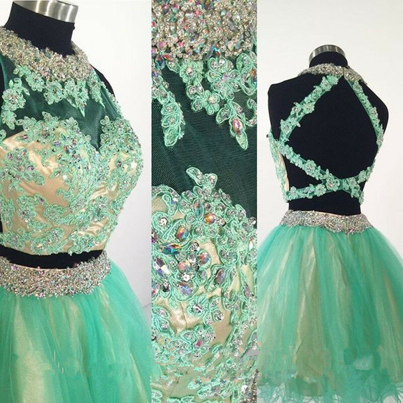 2 Pieces Graduation Dress Short Prom Dresses on Luulla