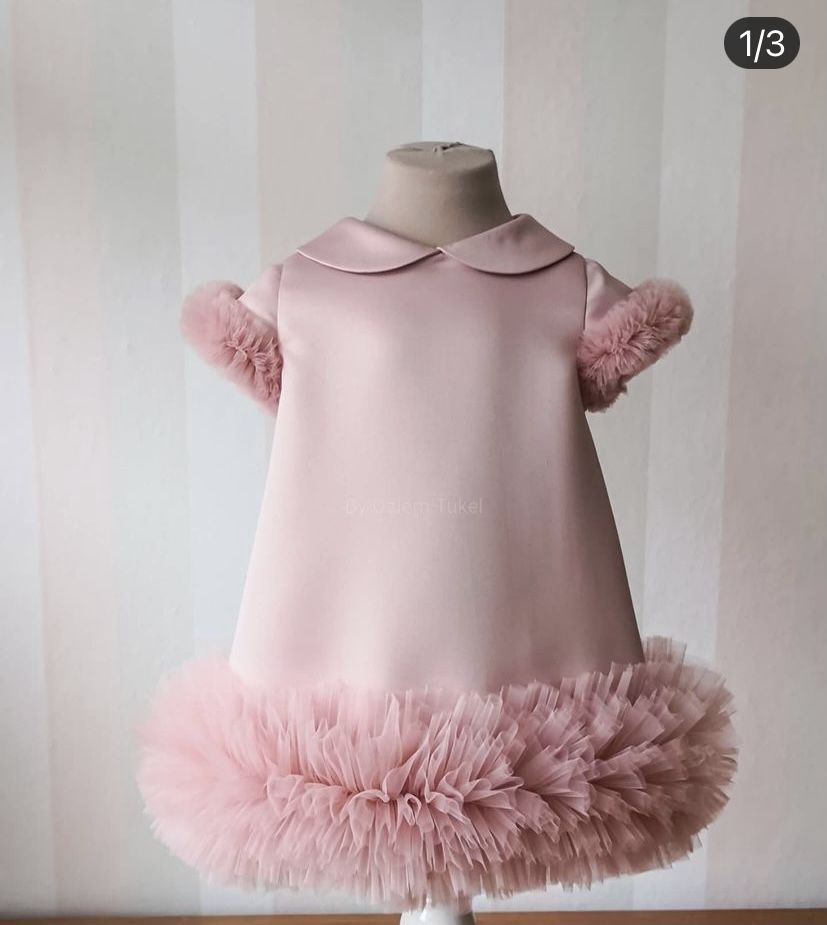 Knee Length Girl Dress on Luulla