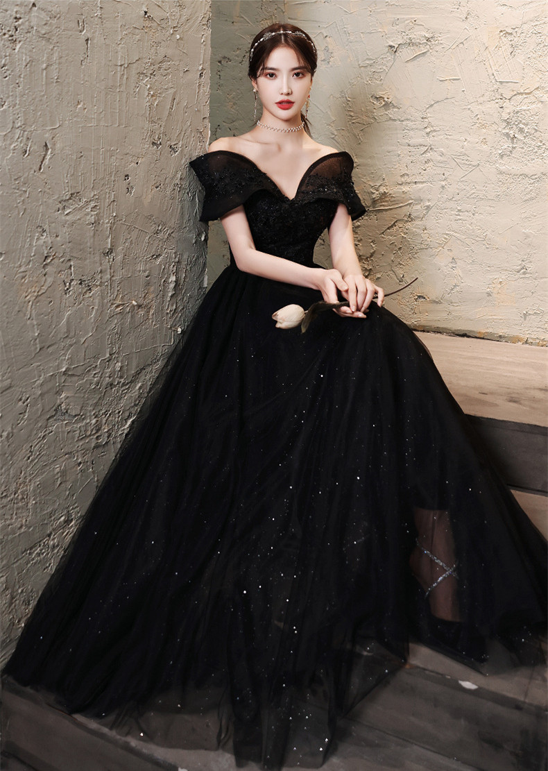 Off Shoulder Glitter Long Formal Occasion Dress Evening Gown on Luulla