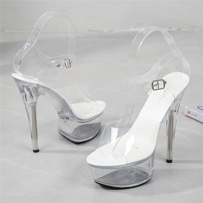 Ankle Strap Platform Heels Sandals Prom Shoes on Luulla