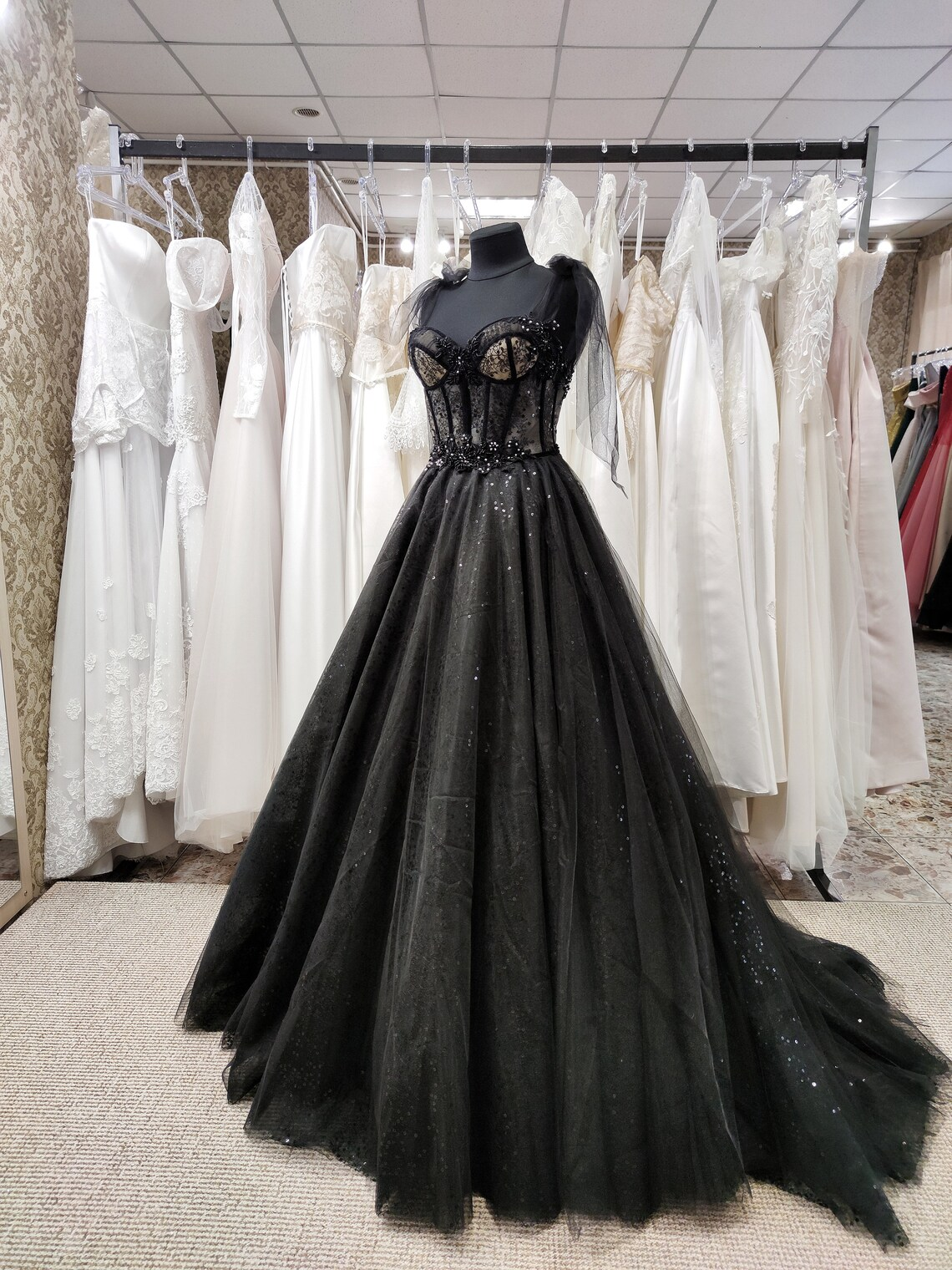 Sweetheart Black Formal Occasion Dress Evening Gown on Luulla